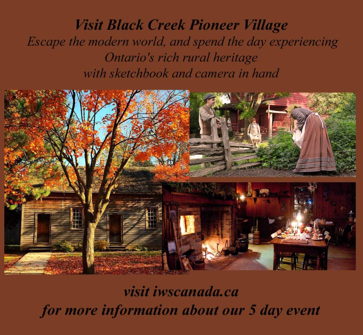 Black Creek Pioneer Village – IWS Canada