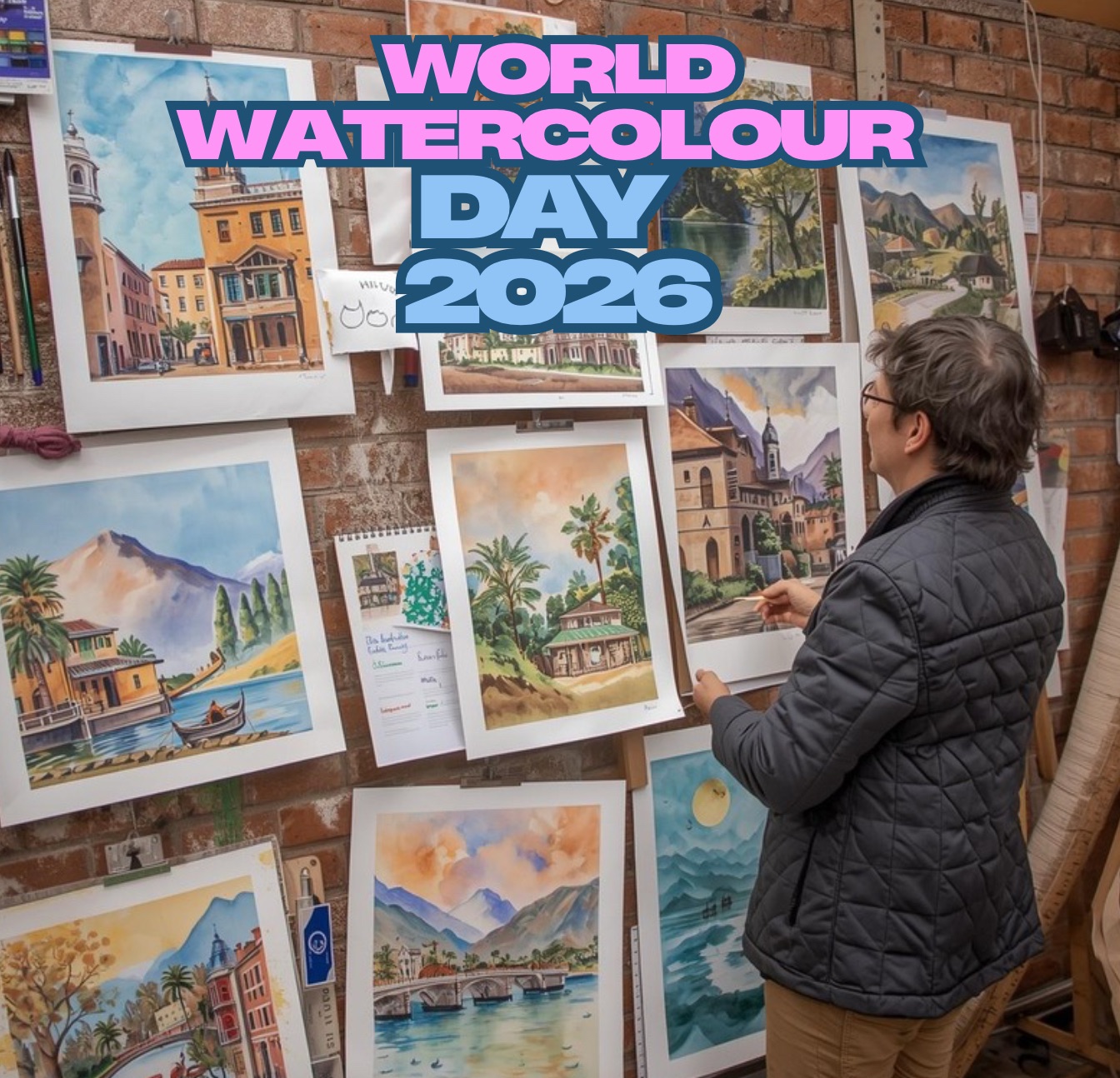 Join us ! World watercolour day! – IWS Canada